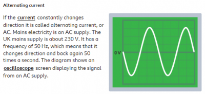 2.06 know the difference between mains electricity being alternating ...